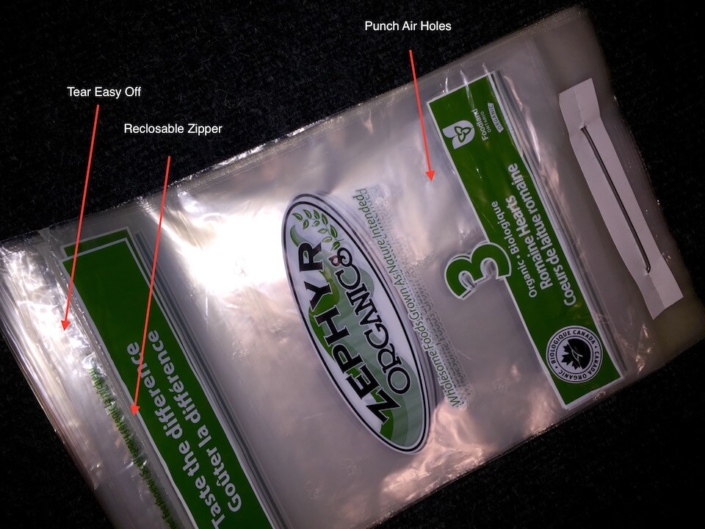 Wicketed Bags - Easy Tear Off - Reclosable - Punch Holes - Print Up To ...